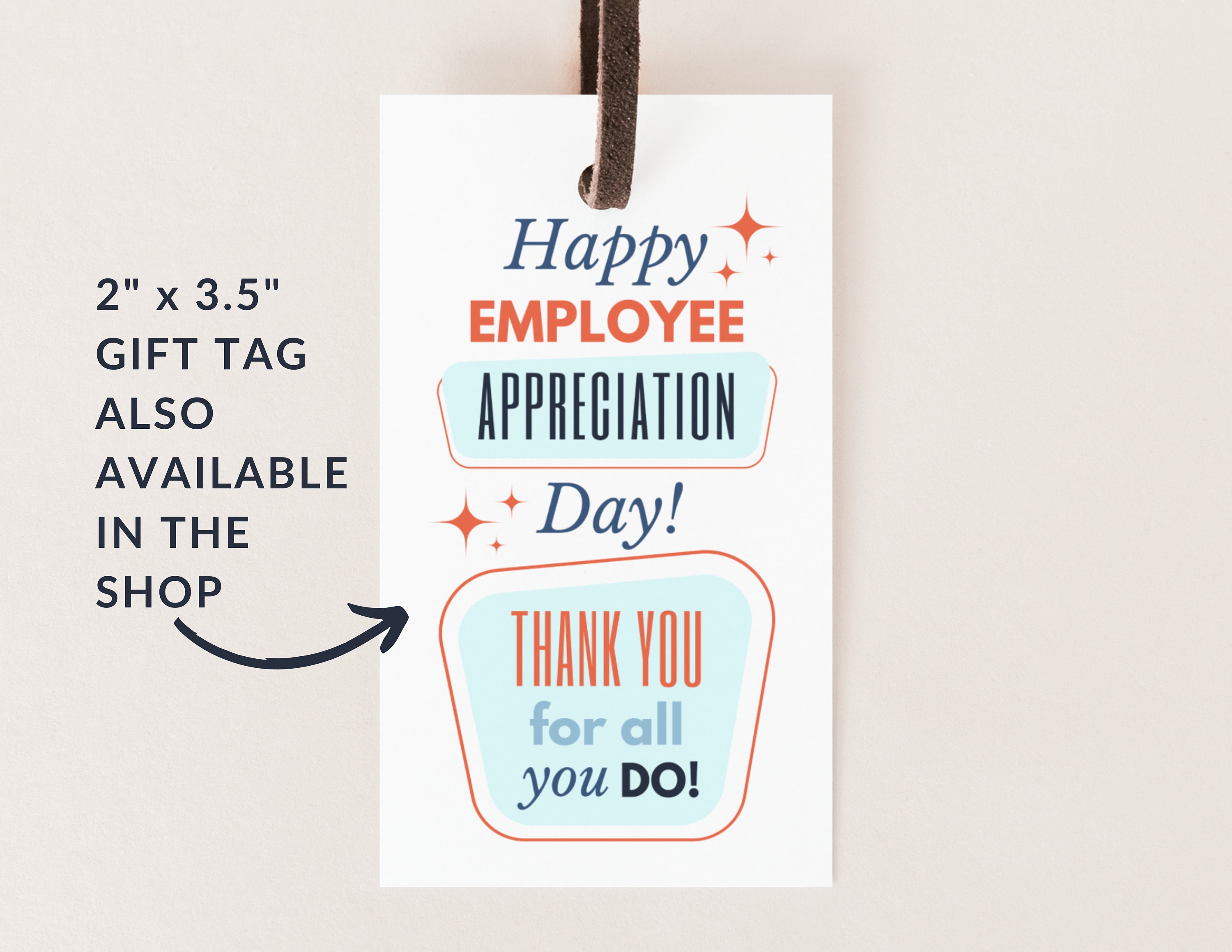 Card for Employee Appreciation Day, Staff Appreciation, Appreciation ...