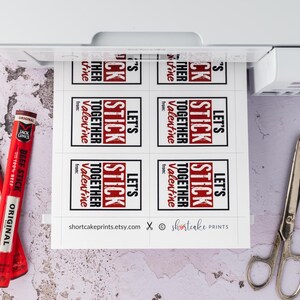 Let’s Stick Together Valentine With Meat Stick Holder, Snack Stick ...