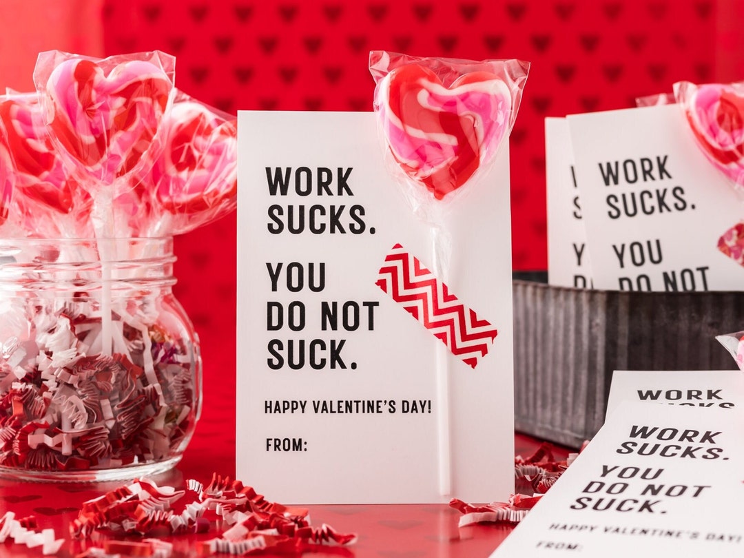 Printable Coworker Valentines, Funny Valentine Cards for Coworkers ...