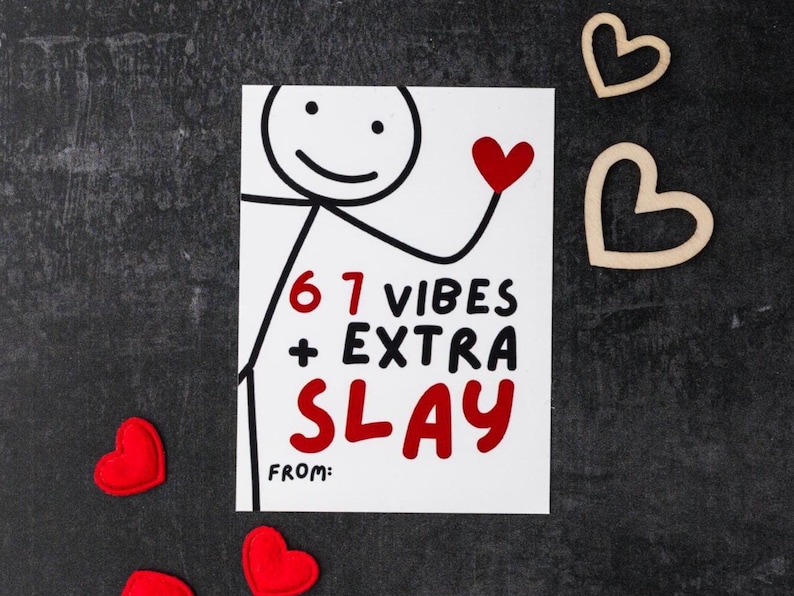 6 7 Printable Classroom Valentines, Tween Valentine Cards, Stick Figure ...