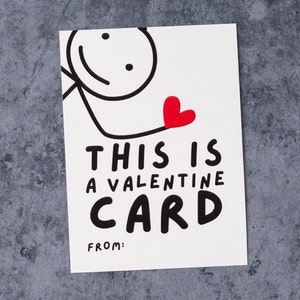 Funny Kids Valentine's Day Cards, Printable Classroom Valentines ...