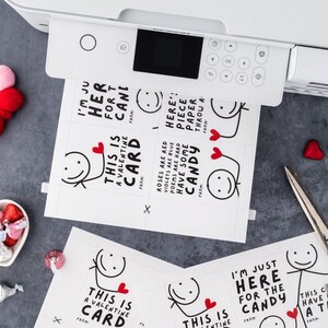 Funny Kids Valentine's Day Cards, Printable Classroom Valentines ...