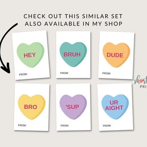 Funny Kids Valentine Cards for Too Cool Tweens, Bruh Valentines ...