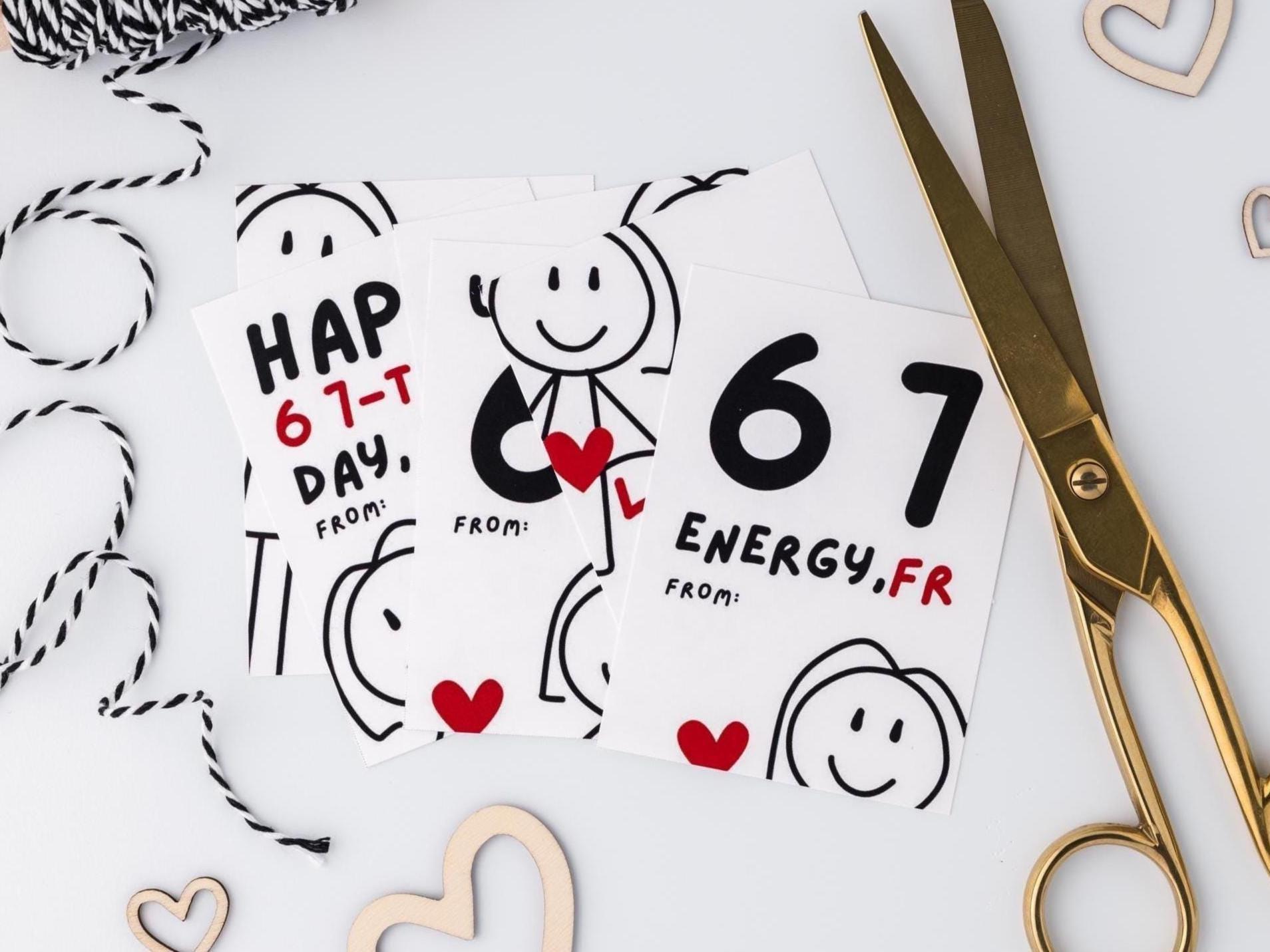 6 7 Girl Stick Figure Valentines, Tween Classroom Valentine Cards ...