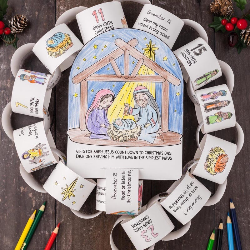 Advent Calendar Lent - Etsy UK