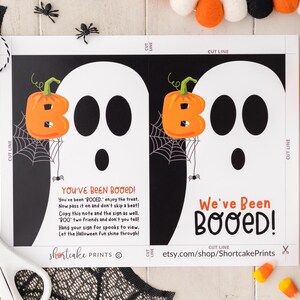 You've Been Booed Poem, Printable Halloween Game, Neighborhood ...