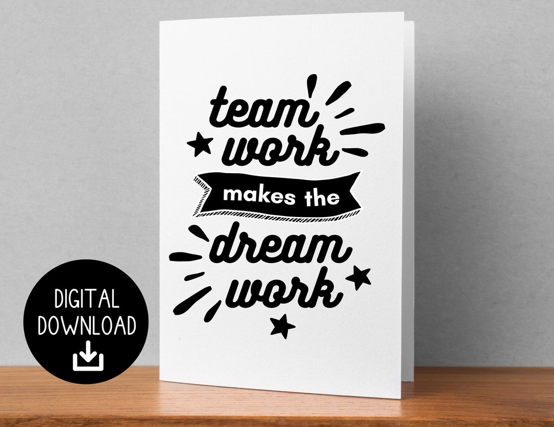 Employee Appreciation Day Card, 5"x7" Printable Folded Greeting Card ...