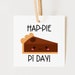 Happy Pi Day Tags, 2.5" Square Gift Tags for Pie Day, Treat Tag, Pi Day ...