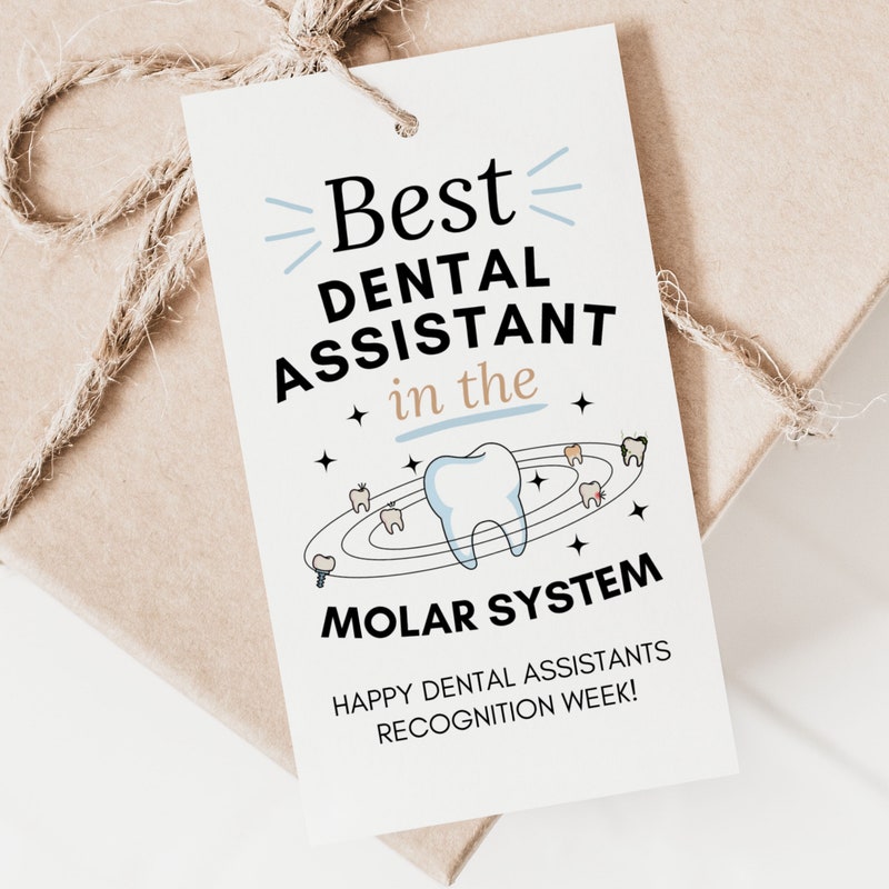 Dental Assistant Week Printable Cards - Etsy