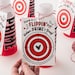 Bottle Flipping Target Tag, Hydration Drink Valentine Printable, Kids ...