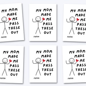 Kids Funny Valentine Cards, Funny Valentine's Day Card, Printable ...