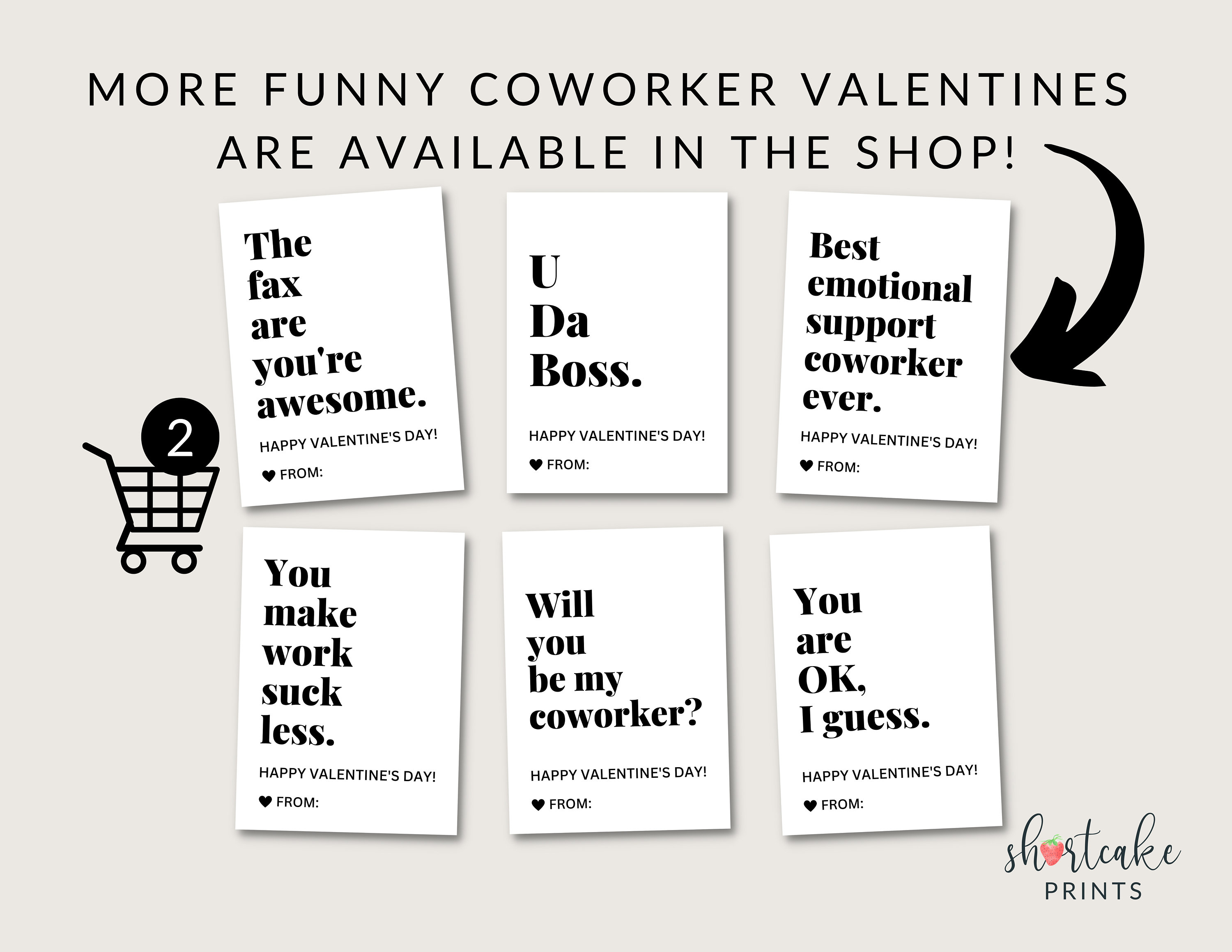 Coworker Valentine, Funny Workplace Valentine Cards, Office Valentine's ...