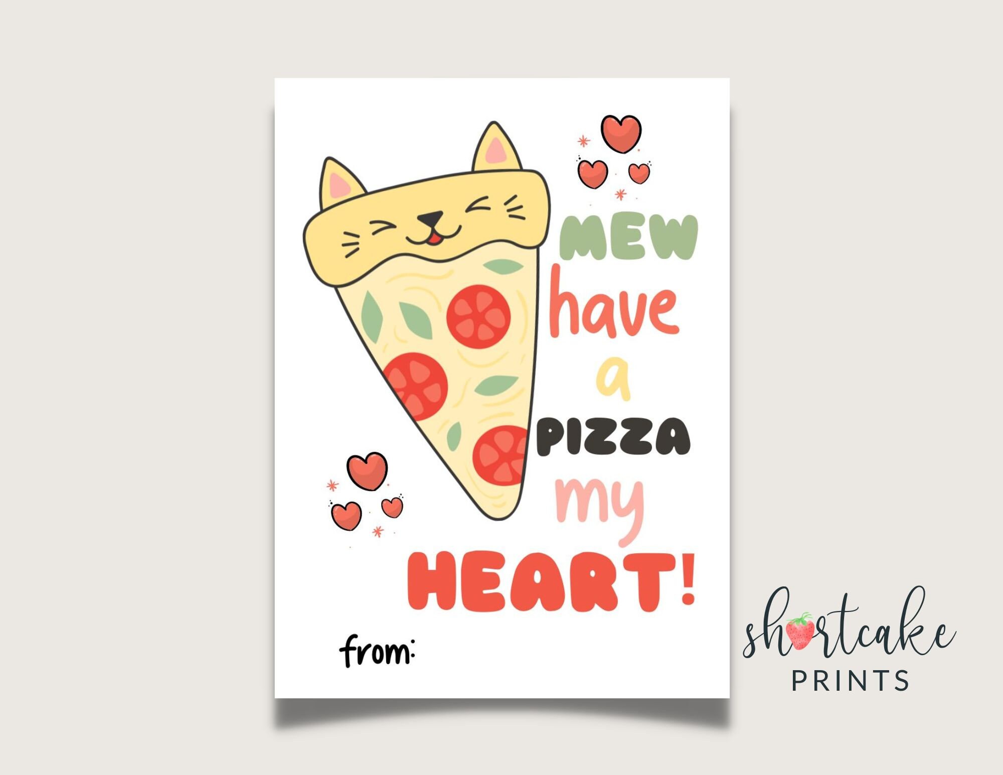 Cute Cat Faces Food Valentines for Kids Kawaii Cat Kawaii - Etsy