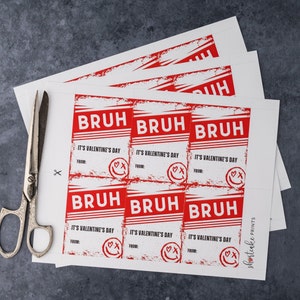 Bruh It's Valentine's Day, Tween Valentine, Funny Kids Valentine ...