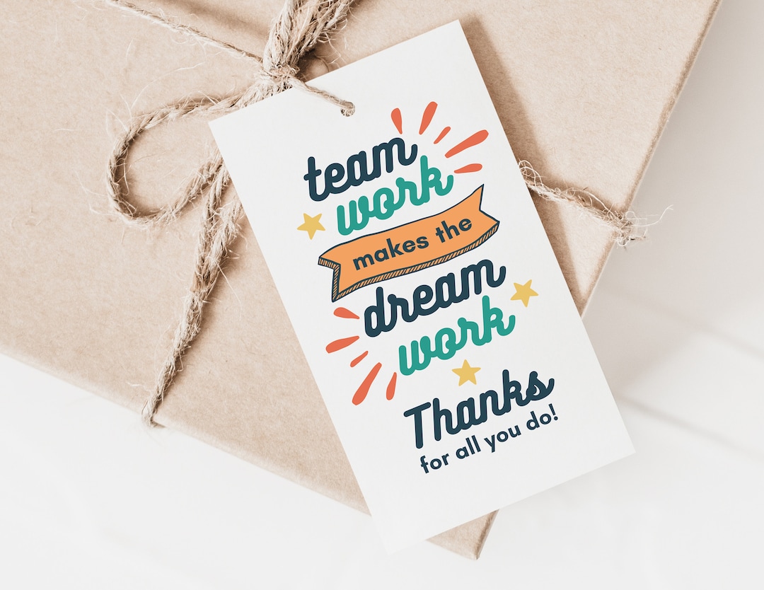 Employee Appreciation Day Gift Tag, Printable Treat Tags, Staff ...