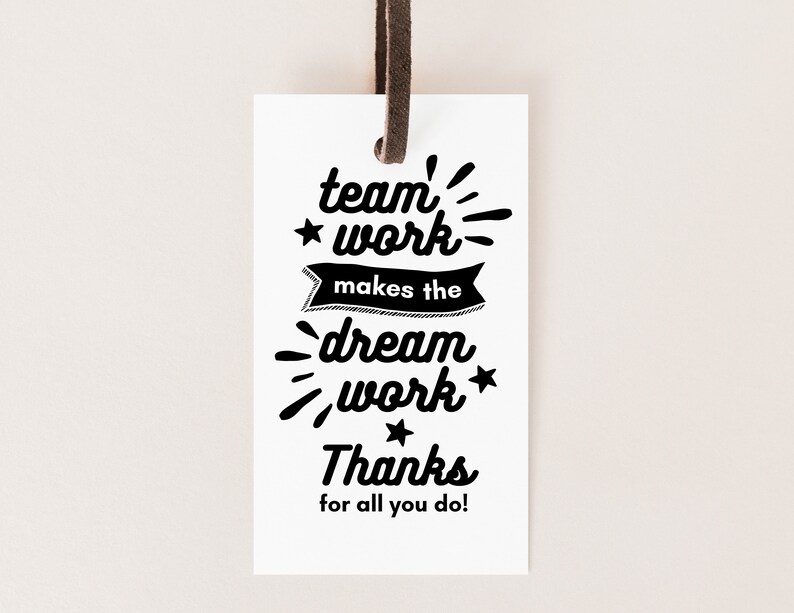 Employee Appreciation Day Gift Tags Printable Treat Tag - Etsy