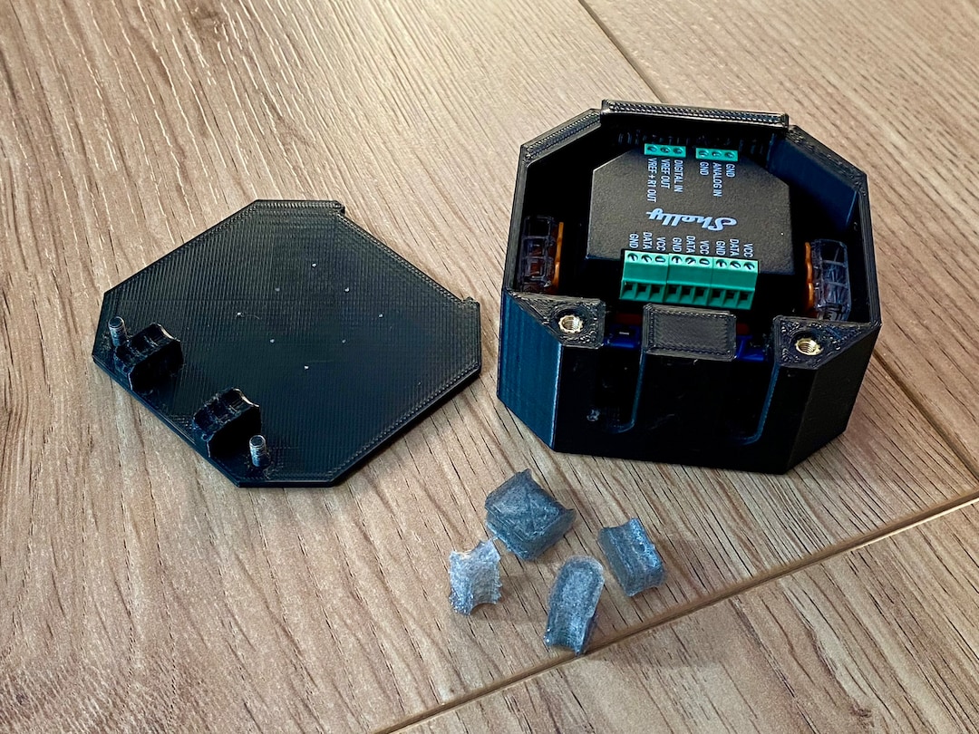 Shelly 1 plus Case 2 Wago Addon / 3D Printing / Smart Home - Etsy