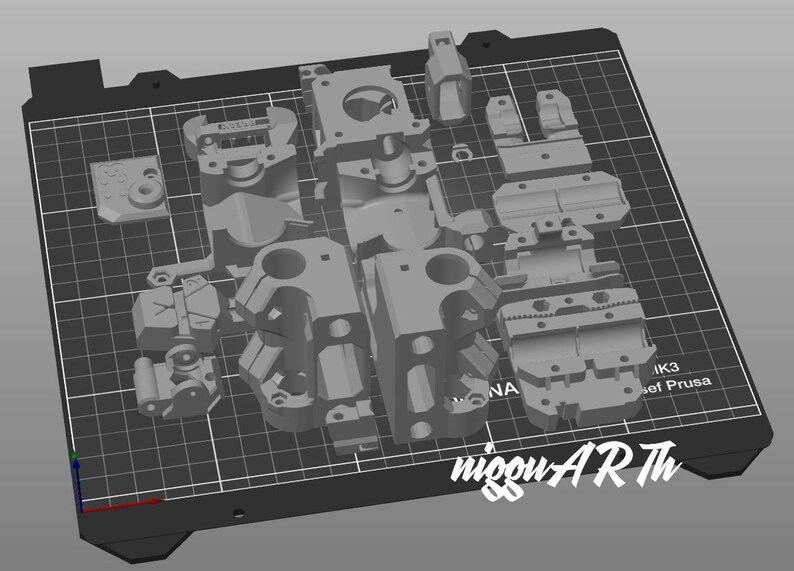 PRUSA I3 MK3 Bear / Extruder - X Axis / PC Blend Carbon - Etsy