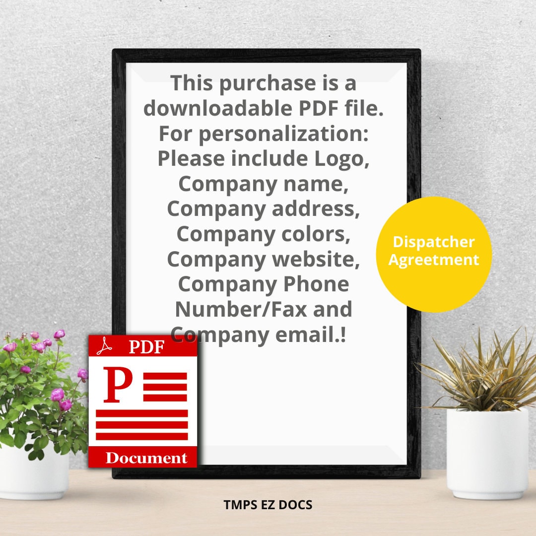 Trucking in Cab Binder Documents Template in Cab Table of - Etsy