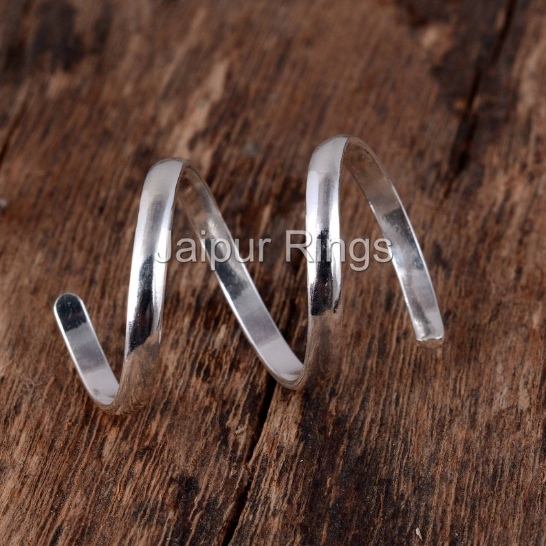 925 Silver Thumb Splint Ring: Adjustable Arthritis, EDS, Trigger Finger - Etsy Australia