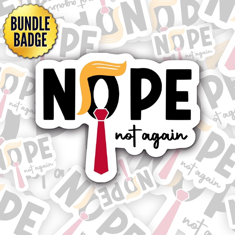 Anti Trump Bumper Sticker - Etsy