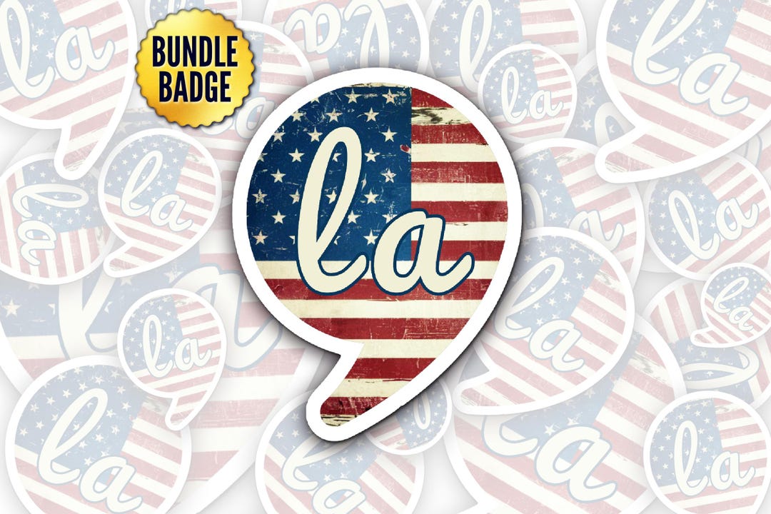 Comma La Sticker, Kamala Harris Sticker, Political Decal, Trending ...