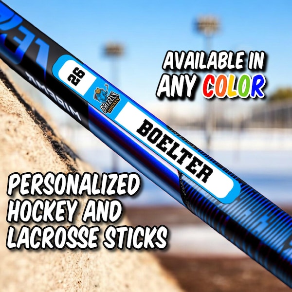 Hockey Custom Mini Stick - Etsy