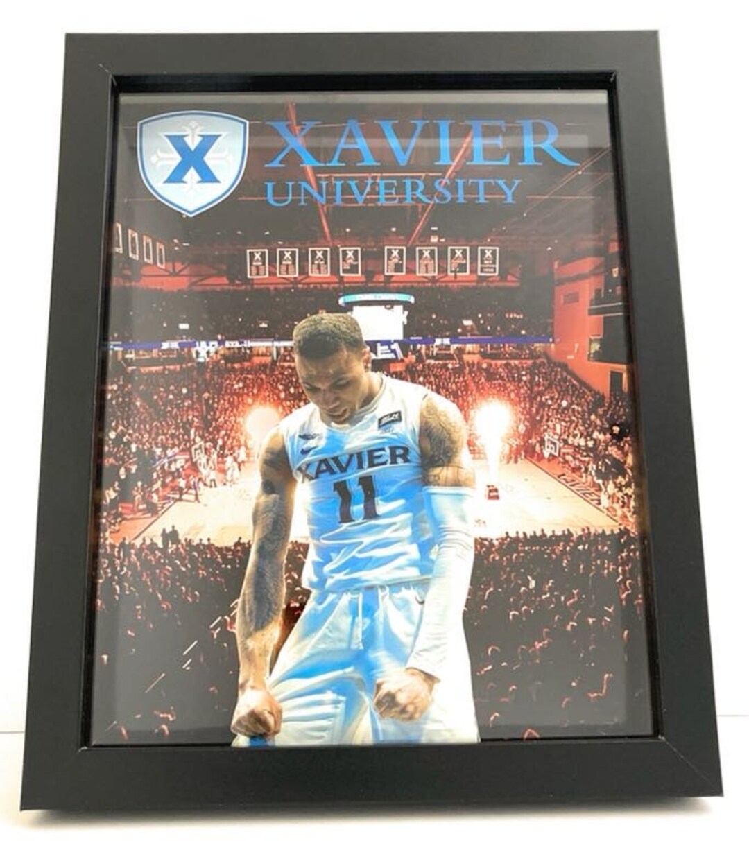 Xavier Musketeers Basketball LED Picture Shadow Box - Etsy