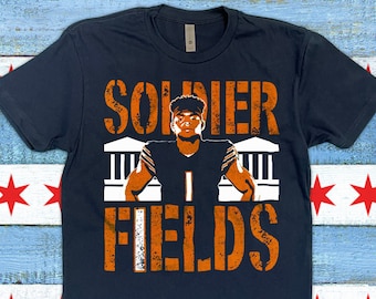 SOLDIER FIELDS Chicago Bears Short-sleeve Unisex T-shirt - Etsy
