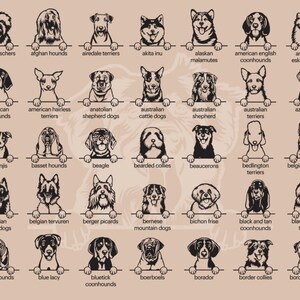 Personalized Dog Magnet, 200 Breed's, Laser Engraved Wood Magnet ...