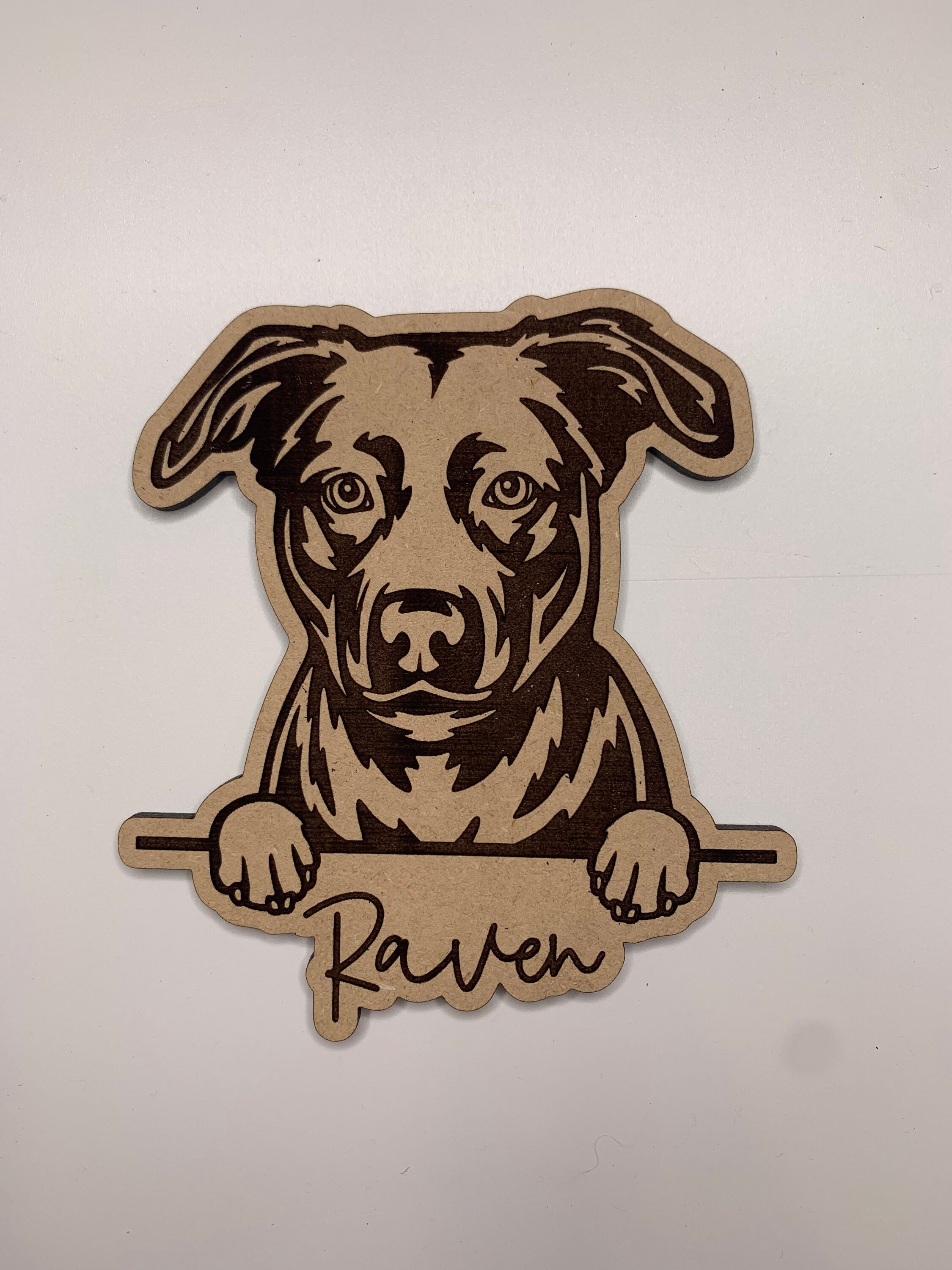 Personalized Dog Magnet 200 Breed's Laser Engraved Wood - Etsy