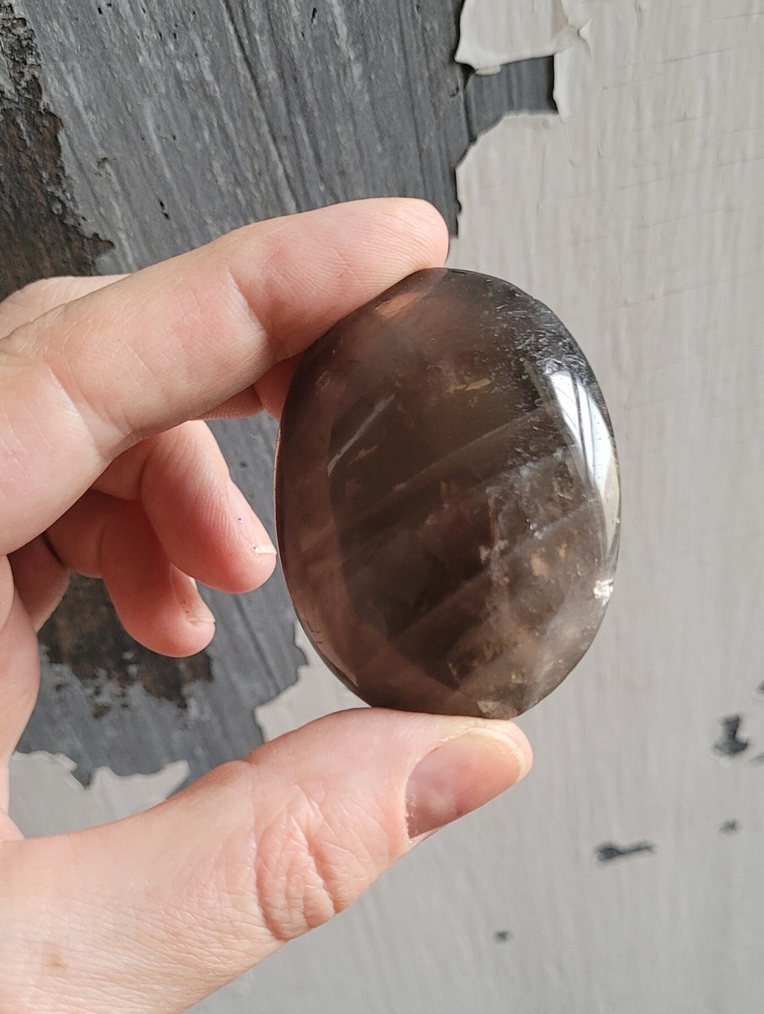 Black Rose Quartz Palm / Stunning VERY RARE Black Blue Rose - Etsy