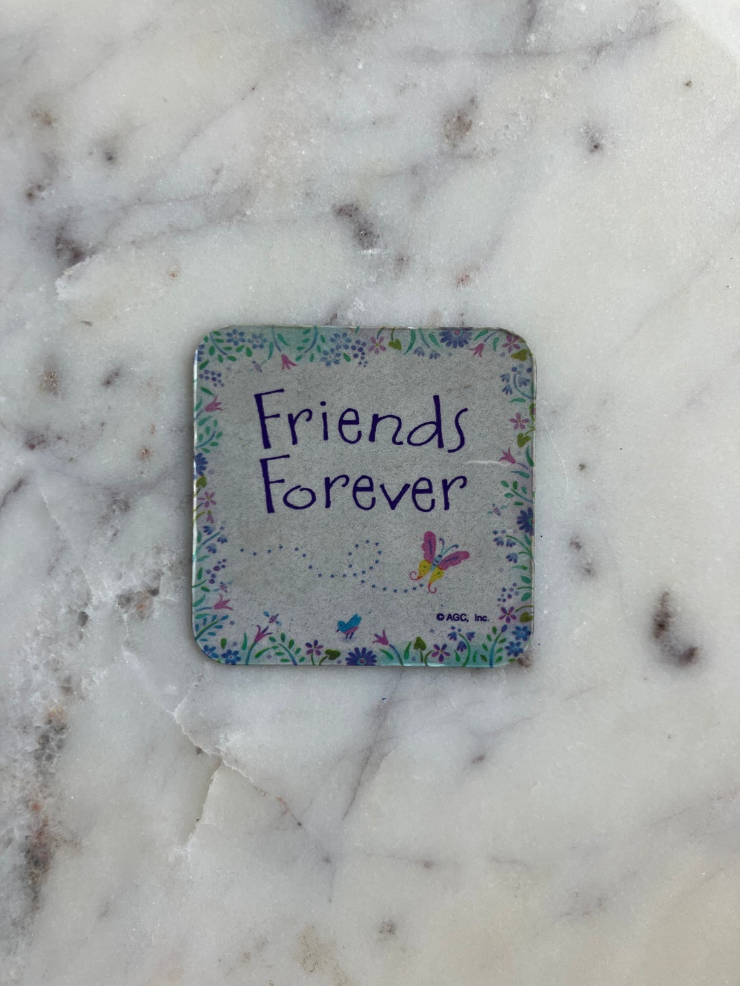 Vintage 1990s Friends Forever Fridge Magnet - BFF Magnet - Etsy