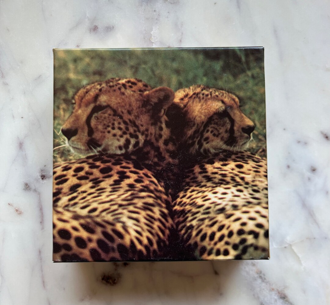 Vintage Cheetah Puzzle - Springbok Puzzle - Complete Puzzle - Etsy