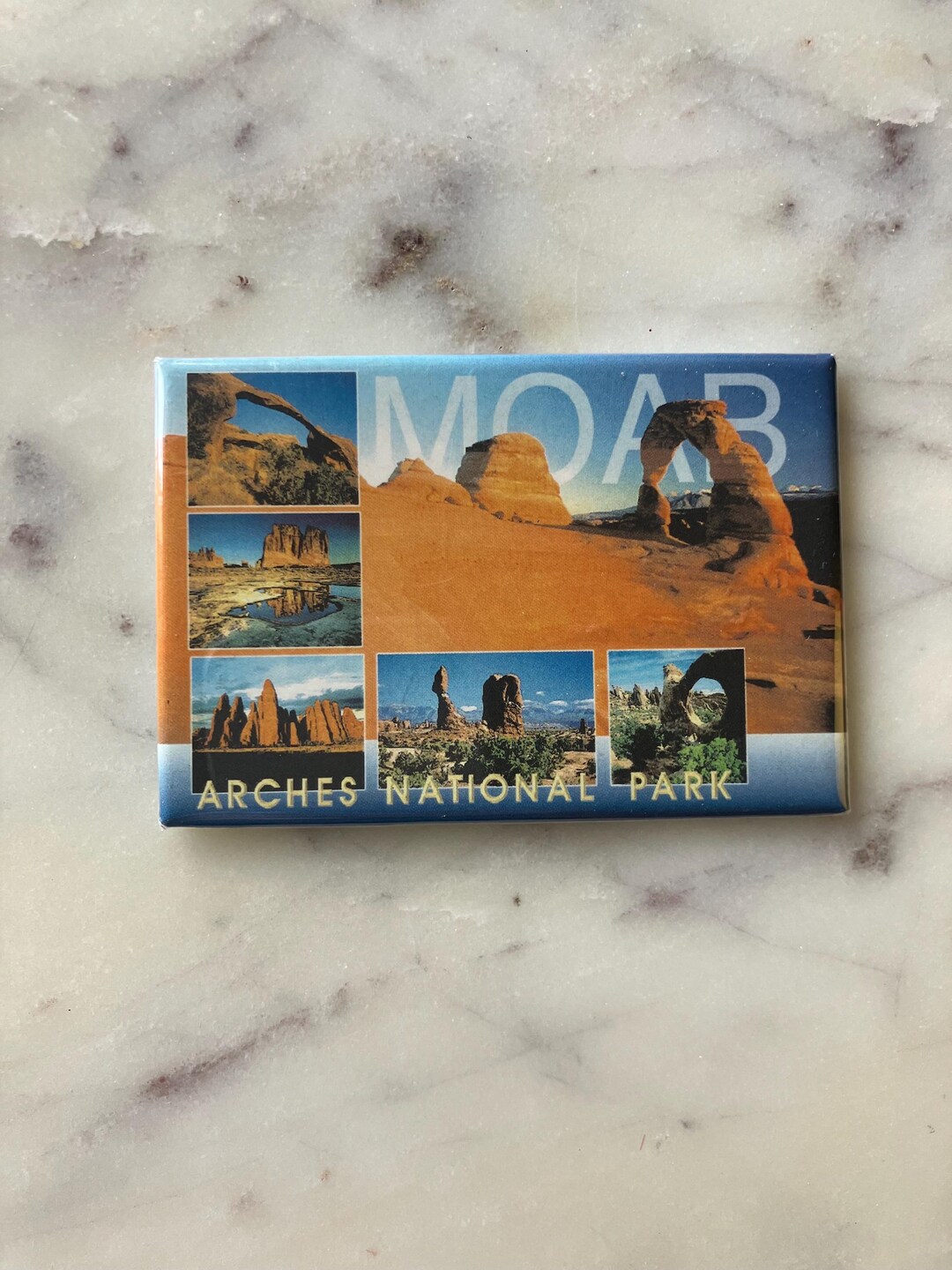 Vintage Moab Utah Arches National Park Fridge Magnet - Etsy