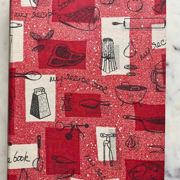 Vintage Recipe Book - Etsy