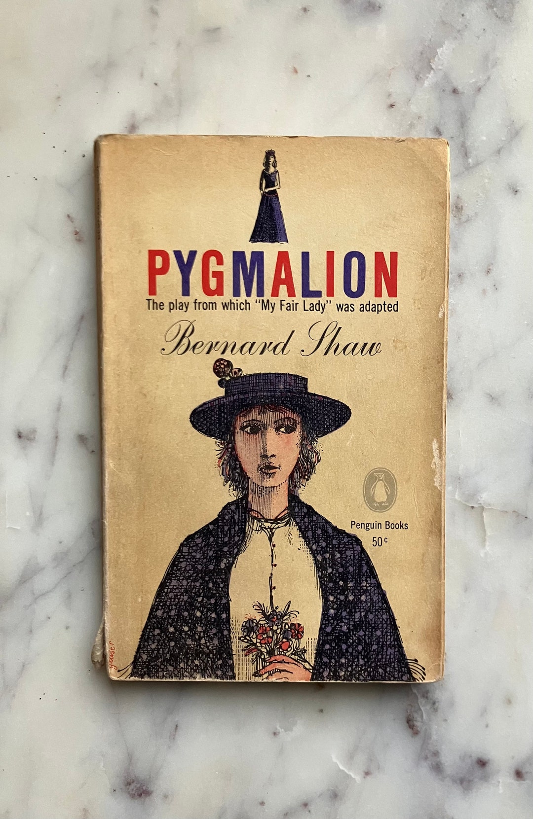 1960s Pygmalion Paperback Book by George Bernard Shaw - Penguin Books ...