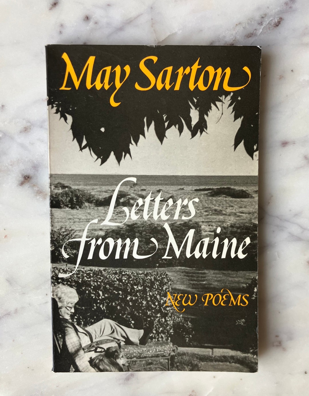 Vintage Poetry Book - Letters From Maine by May Sarton - Etsy