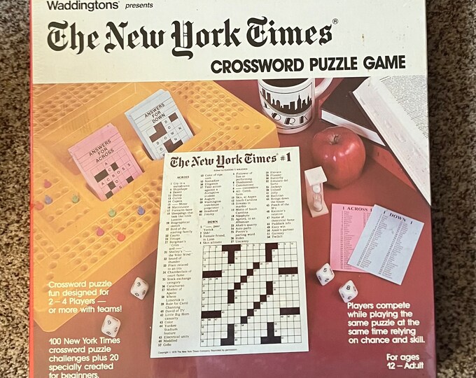 Quizzle Crossword Puzzle Board Game. Copp Clark Games. Made in Canada ...