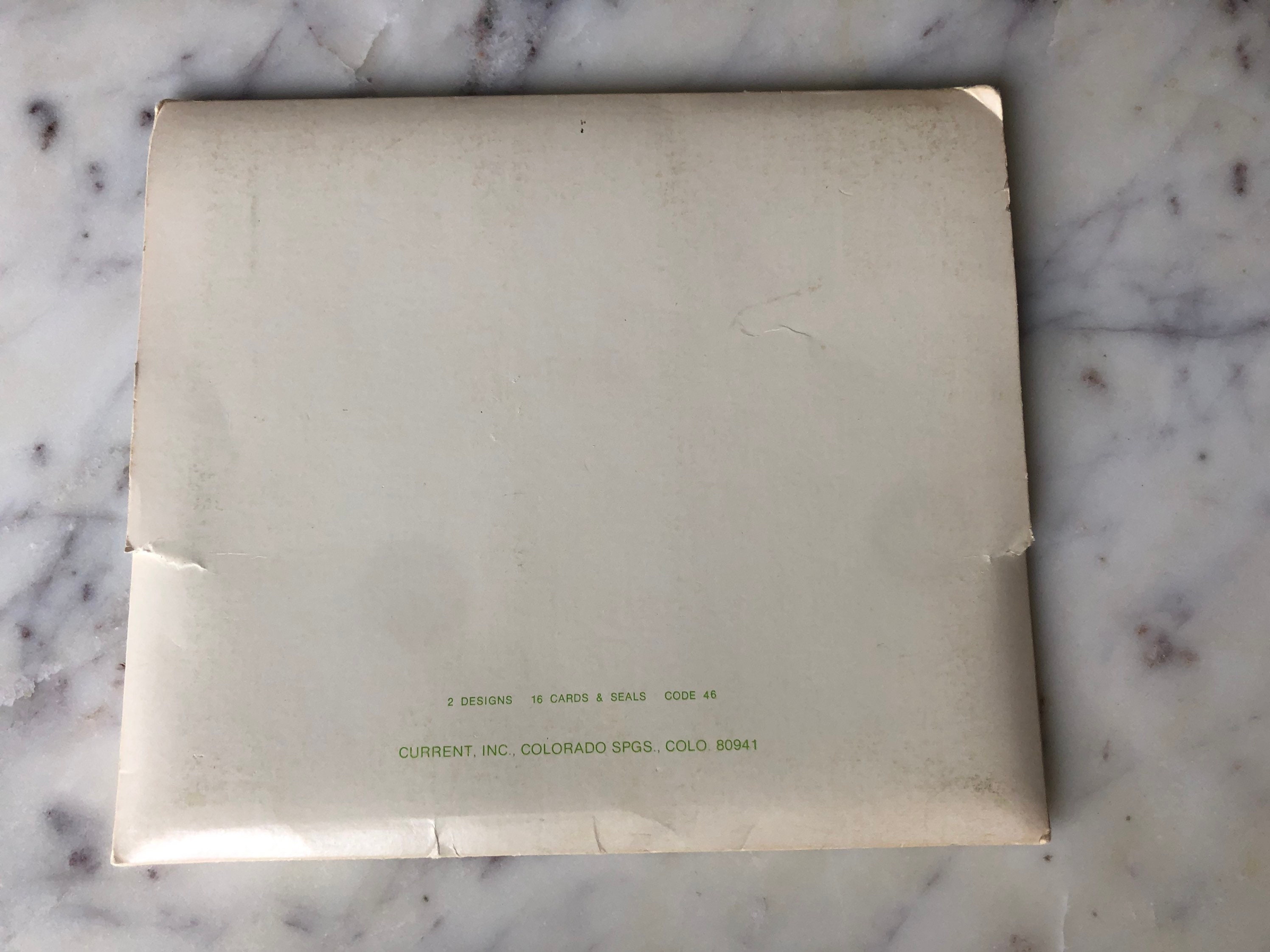 1970s Vintage Seal A Card Stationery Set incomplete neon - Etsy