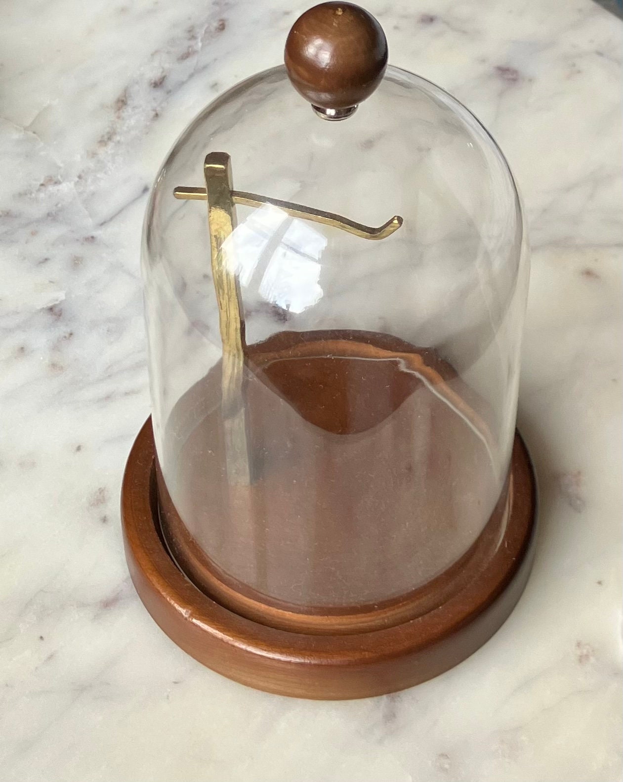 Vintage Glass Dome Display Case made in Japan - Etsy