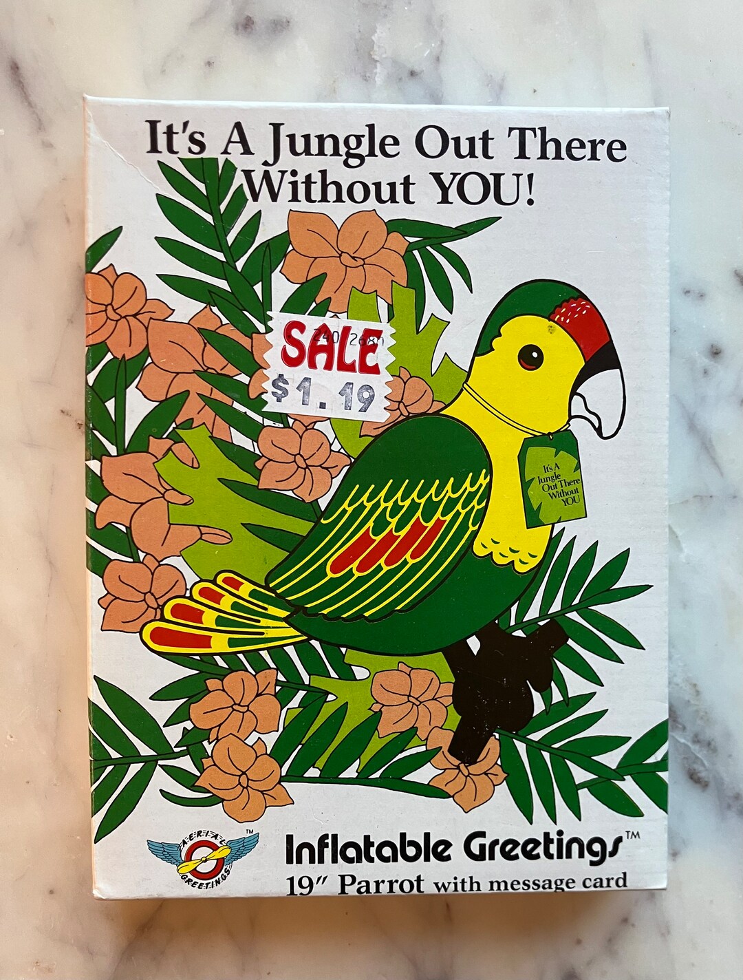 Vintage (sealed) Snail Mail Package With Inflatable Parrot - Etsy