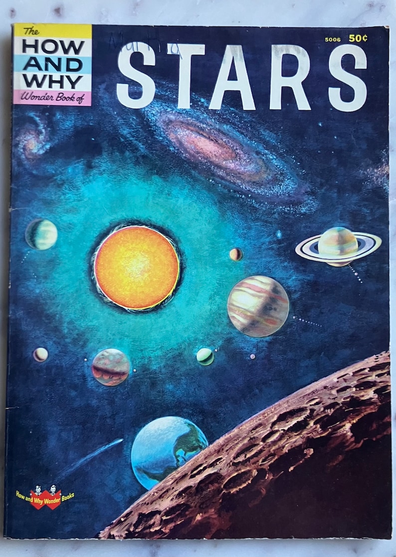 How and Why Wonder Book of Stars -vintage Astronomy Book - Vintage ...