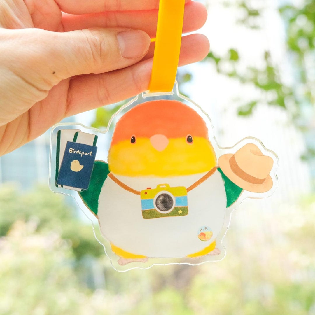 Caique Parrot Luggage Tags,bird Luggage Tag,bird Luggage Decal,bird ...