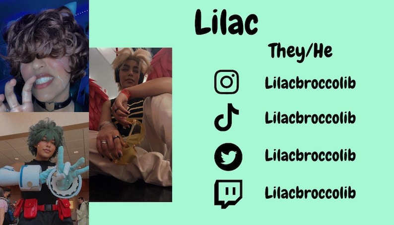 Cosplay Business Cards - Etsy