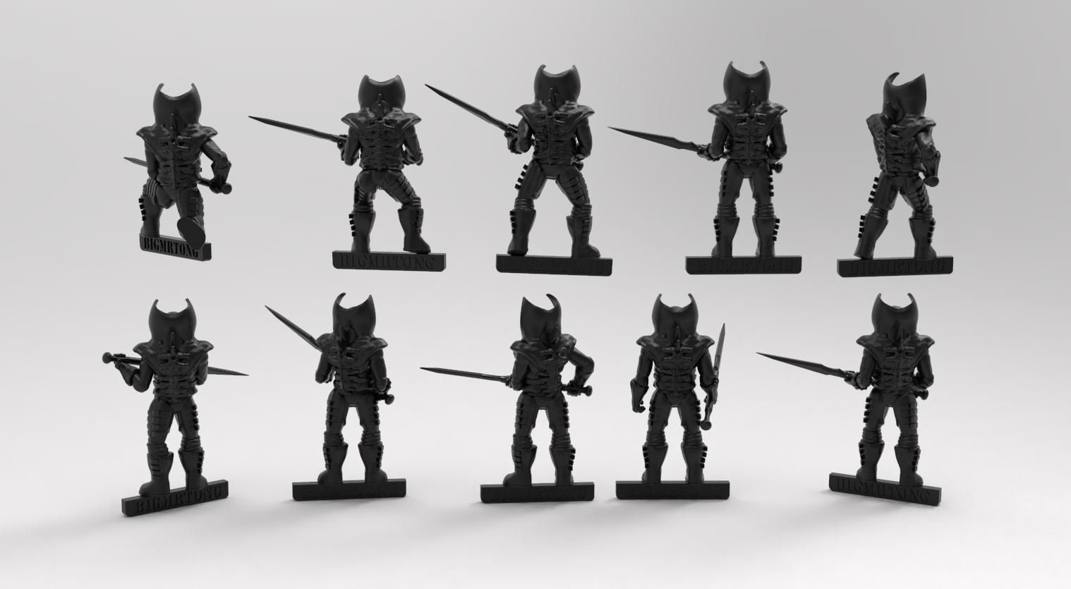 12 Dark Slayers (set of 10 + 2 Randoms) - 28mm- Bigmrtong - Etsy