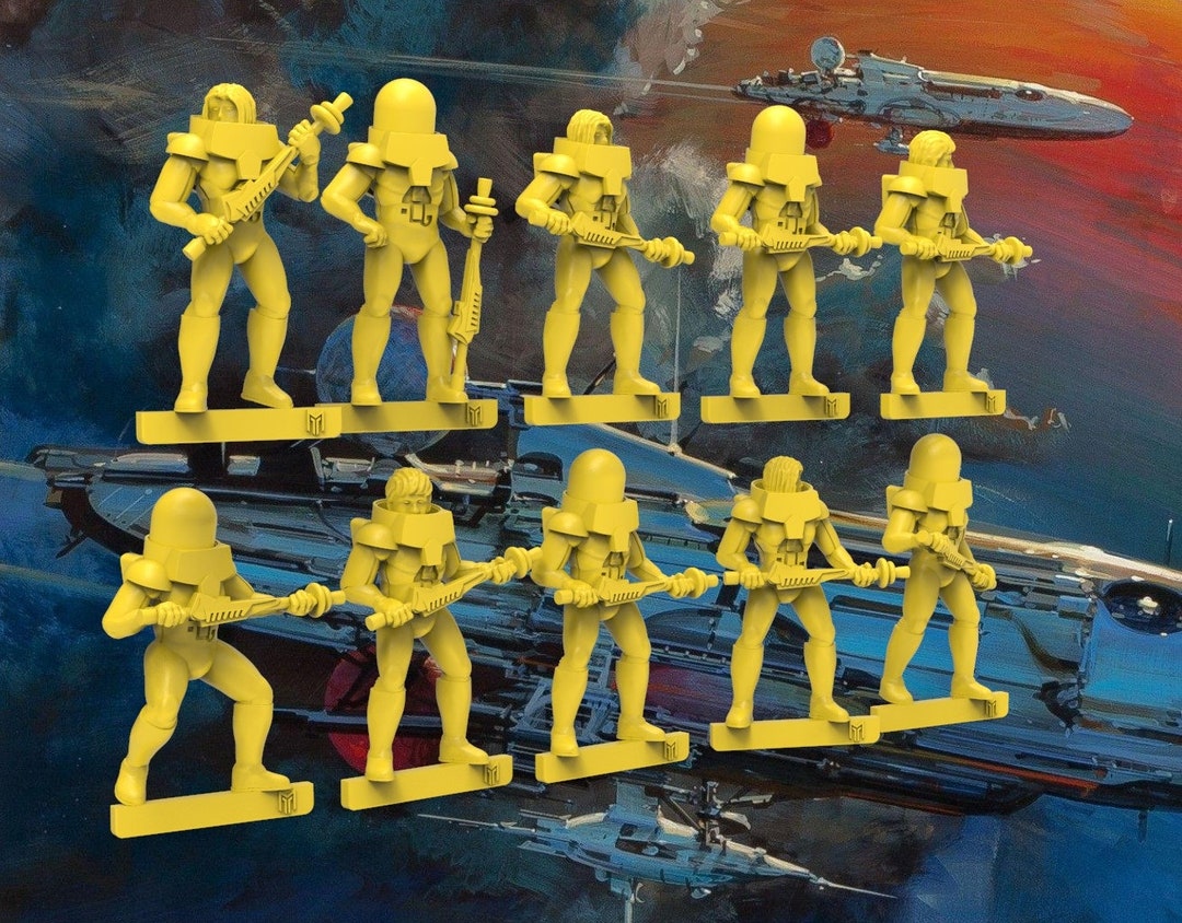 12 Britains Starguard (set 1) -standard (28mm) - Bigmrtong - Etsy