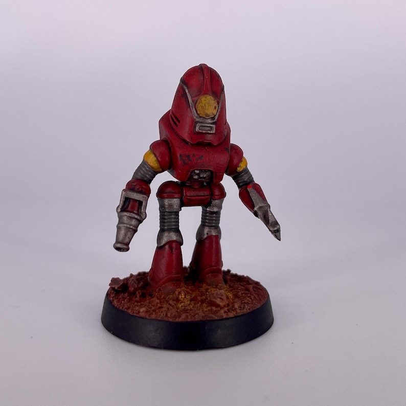 7 Protector Utility Robots - Protectron - (set of 5 + 2 Randoms) - 28mm ...