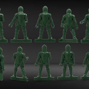 12 Ice Warriors - (set of 10 + 2 Randoms) - 28mm- Bigmrtong - Etsy