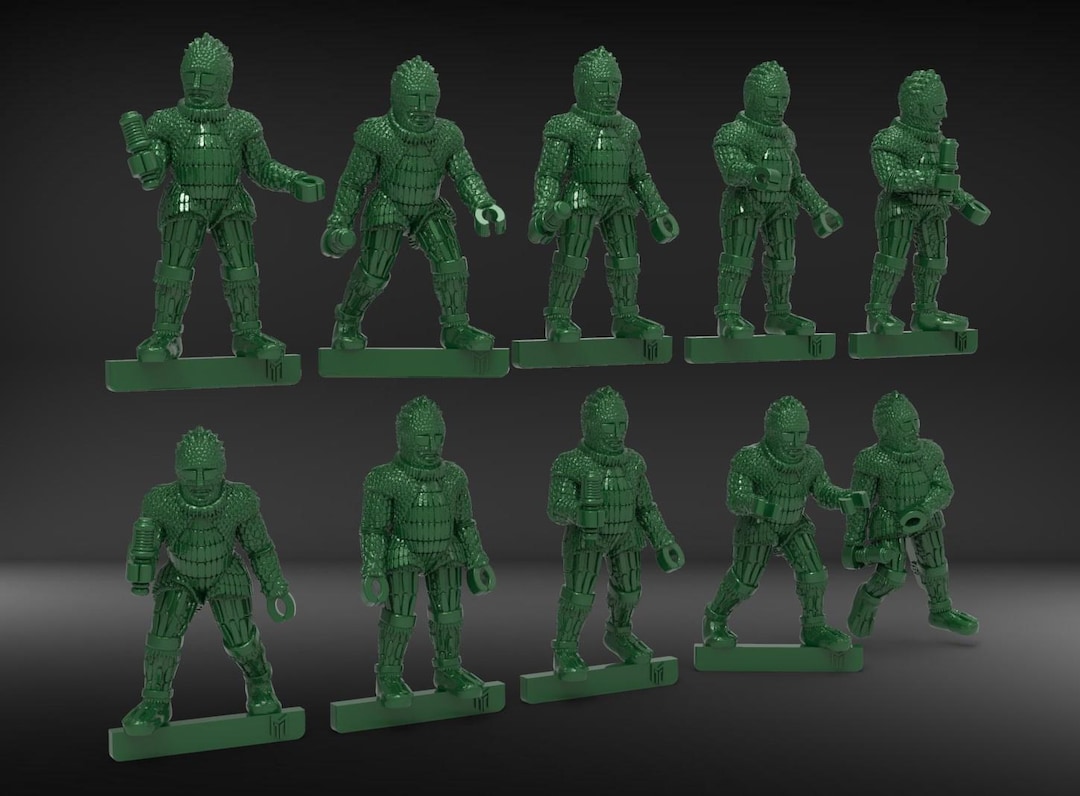 12 Ice Warriors - (set of 10 + 2 Randoms) - 28mm- Bigmrtong - Etsy